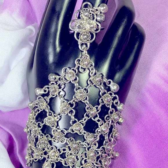 Jewelry | Metal Ring Hand Slave Chain | Poshmark